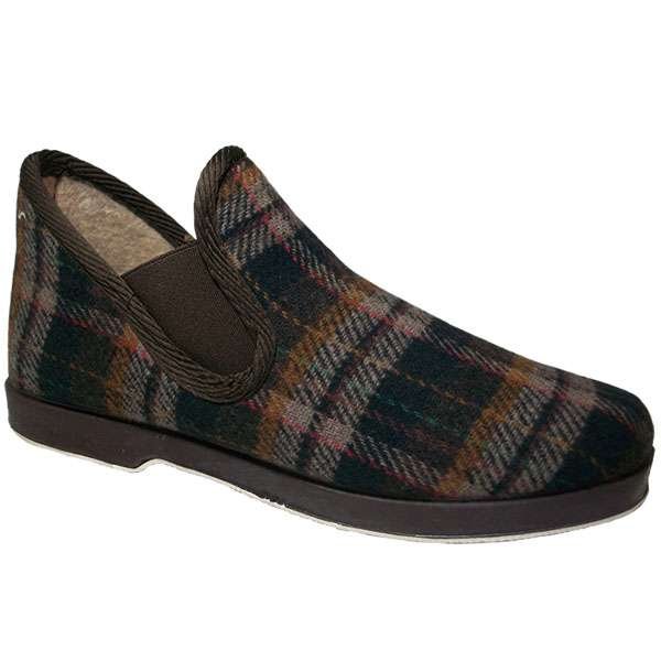 Zapatillas-CRUAN estampada-cuadros otoño-invierno 30% DTO